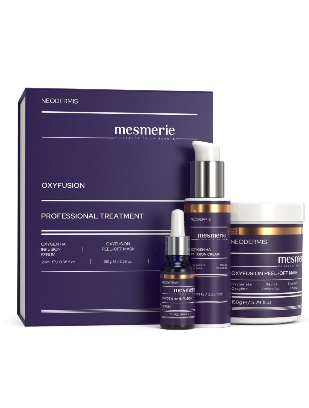 NEODERMIS OXYFUSION SET- oxygen infusion – Mesmerie Beauty